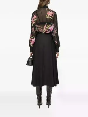 NISSA High-waisted Midi Skirt
