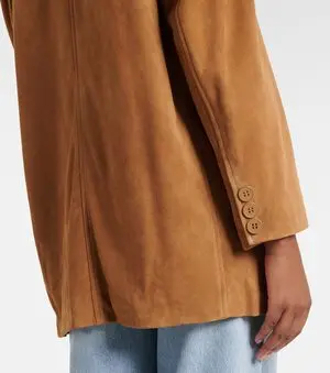 Nour Hammour Voltia Suede Jacket