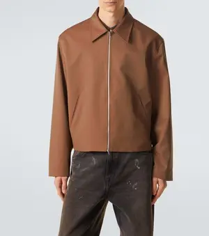 Our Legacy Virgin Wool Mini Jacket - Brown