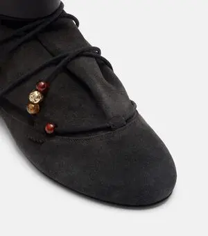 Isabel Marant Étoile Letiz Suede Ankle Boots - Black