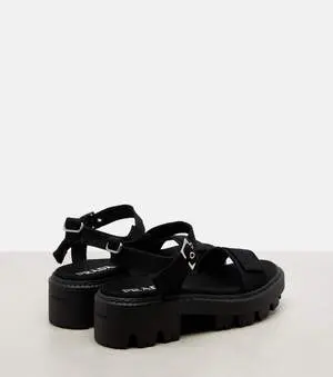 Prada Canvas Sandals