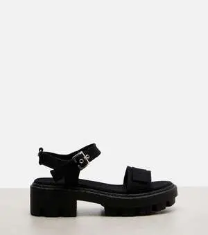 Prada Canvas Sandals