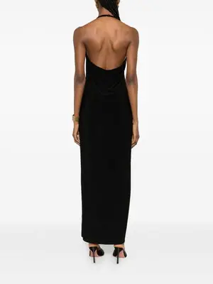 Norma Kamali Side Slit Maxi Dress