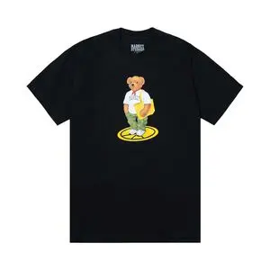 MARKET Stand For Peace Bear T-shirt - Black