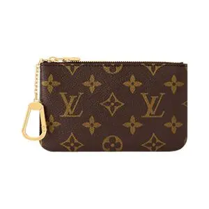 LOUIS VUITTON Key Pouch Monogram Canvas - Brown