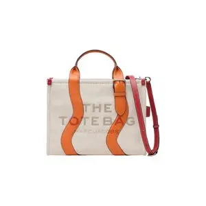 Marc Jacobs Wavy Canvas Medium Tote Bag - Tan