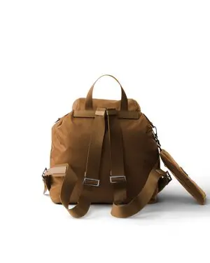 Prada Medium Re-nylon Backpack - Brown