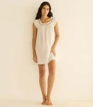 DÔEN Lelia Nightgown - Salt