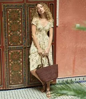 DÔEN Raffia Harbour Tote