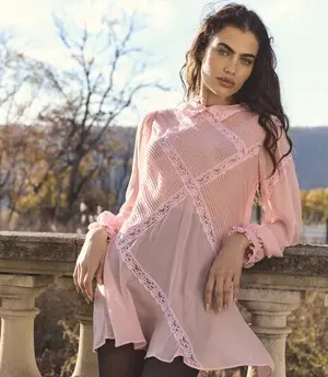 DÔEN Silk Georgette Dress