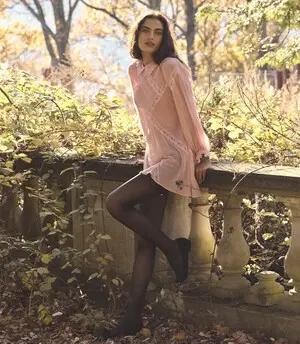 DÔEN Silk Georgette Dress - Pink Hydrangea