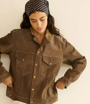 DÔEN Carson Suede Jacket