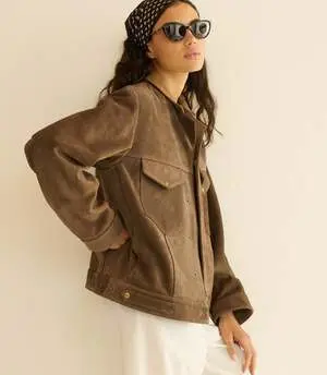 DÔEN Carson Suede Jacket
