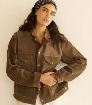 DÔEN Carson Suede Jacket
