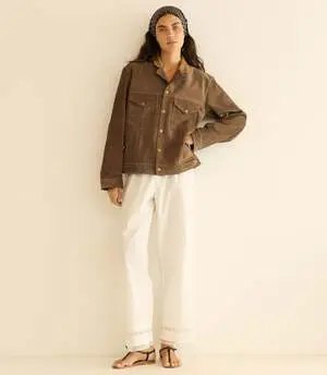 DÔEN Carson Suede Jacket