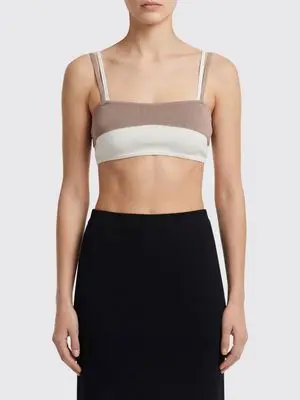 DIESEL® Ribbed Cropped Top - Pink