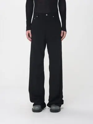 Rick Owens Wide-leg Wool Trousers - Black