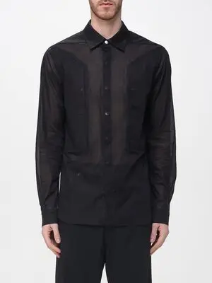 Rick Owens Cotton Shirt - Black