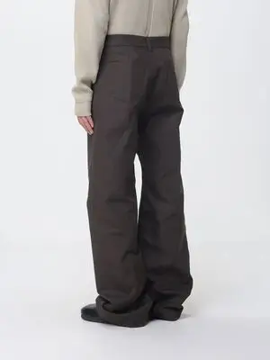 Rick Owens Cotton Wide Leg Jeans - Dust