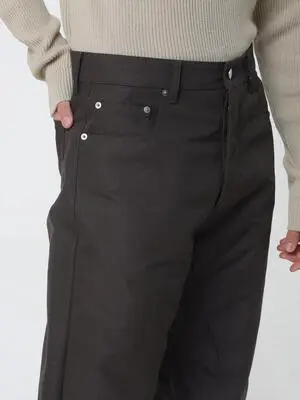 Rick Owens Cotton Wide Leg Jeans - Dust
