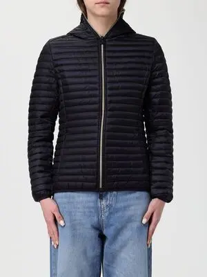 SAVE THE DUCK Padded Quilted Nylon Jacket - Black