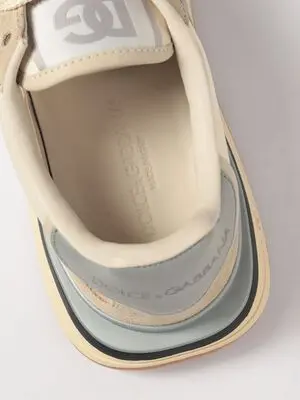 Dolce & Gabbana Suede And Nylon Dg Athletic Sneakers