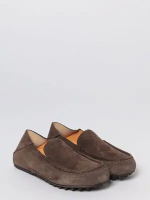 TOD'S Suede Loafers - Brown