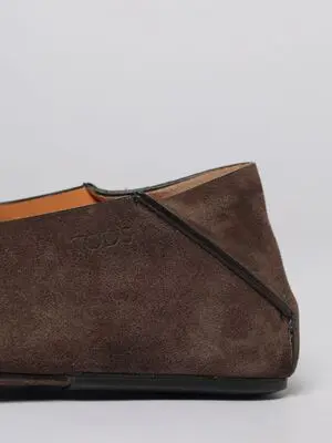 TOD'S Suede Loafers - Brown