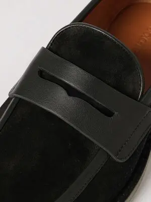 Dolce & Gabbana Suede Loafers - Black