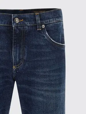 Dolce & Gabbana Straight Leg Jeans - Blue
