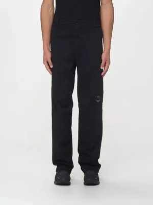 C.P. COMPANY Stretch Cotton Cargo Pants - Black