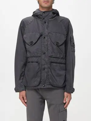 C.P. COMPANY Goggle Jacket In Recycled Panama Nylon - Grey
