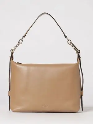 Furla Leather Shoulder Bag - Camel