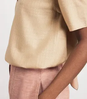 Colombo Cashmere-silk Knit T-shirt