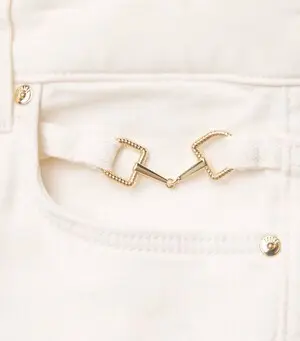 Paige Leenah Wide-leg Jeans - White