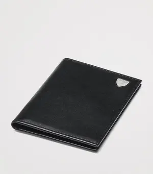 ASPINAL OF LONDON Leather Double Fold Card Holder
