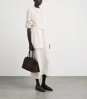 Falke Cotton-linen Blend Tie Cardigan