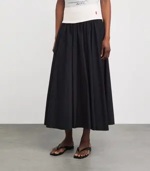 Polo Ralph Lauren A-line Maxi Skirt