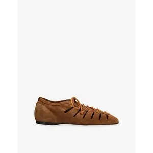 Isabel Marant Étoile Leyza Suede Trainers - Rust