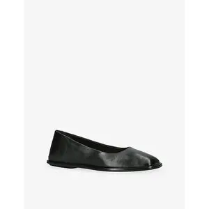 Officine Creative Clover Leather Ballet Flats