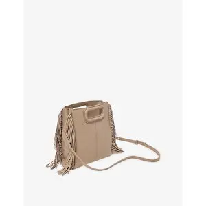 Maje Grained-leather Cross-body Bag