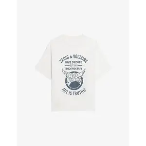 Zadig&Voltaire Graphic-print Cotton T-shirt - Judo