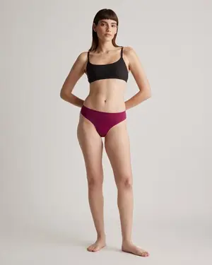 Quince Invisible Bonded Thong