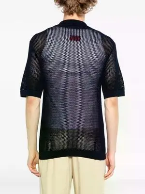 Tagliatore Tilley Knitted Short-sleeve Polo Shirt