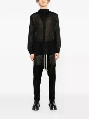 Rick Owens Slim Drawstring Trousers