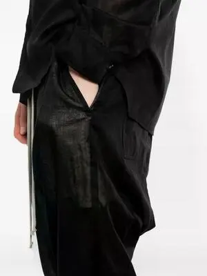 Rick Owens Slim Drawstring Trousers