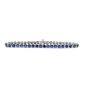 FANTASIA BY DESERIO Sapphire Tennis Bracelet