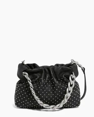 Aimee Silver Tone Cross Body Bags