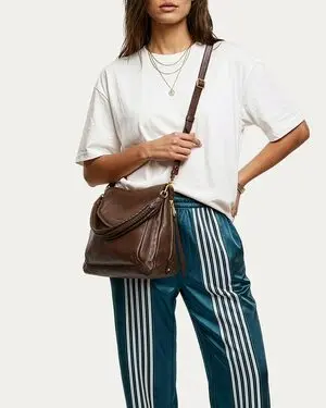 AIMEE All For Love Convertible Shoulder Bag - Fudge