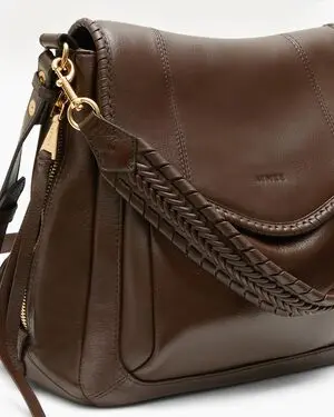 AIMEE All For Love Convertible Shoulder Bag - Fudge